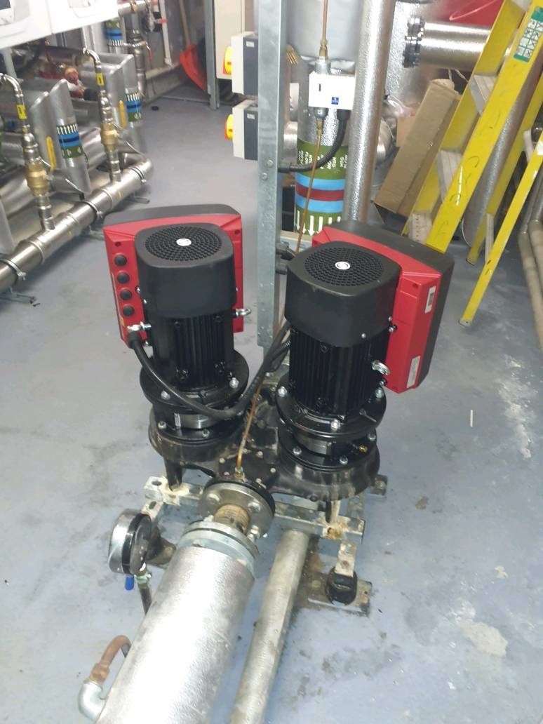 Installation of a Grundfos Circulating Pump Canterbury University
