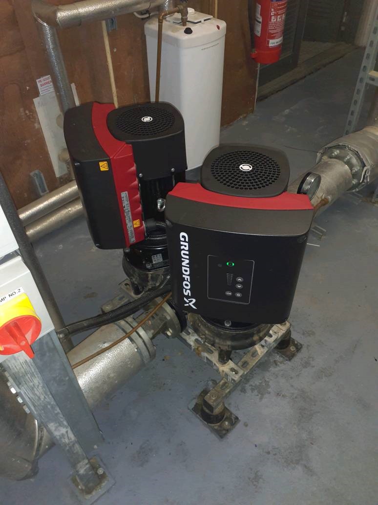Installation of a Grundfos Circulating Pump Canterbury University